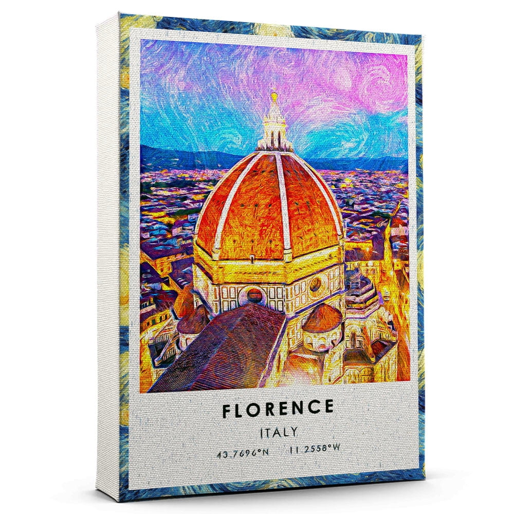 Florence Travel Canvas, Italy Travel Art Canvas, Florence Travel City ...