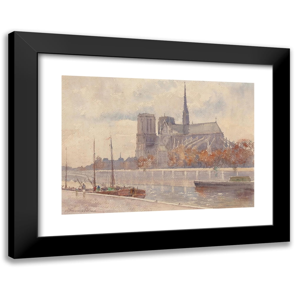 Florence Vincent Robinson 24x18 Black Modern Framed Museum Art Print ...