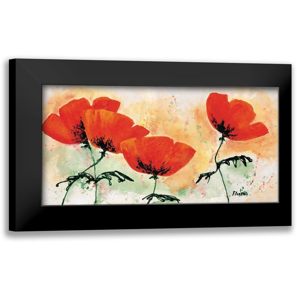 Florenti, Isa 24x14 Black Modern Framed Museum Art Print Titled ...