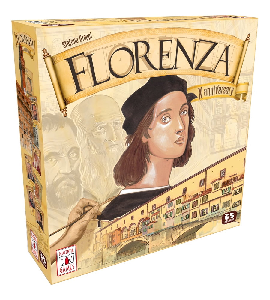 Florenza: X Anniversary Edition Renaissance Themed Board Game for 1 to ...