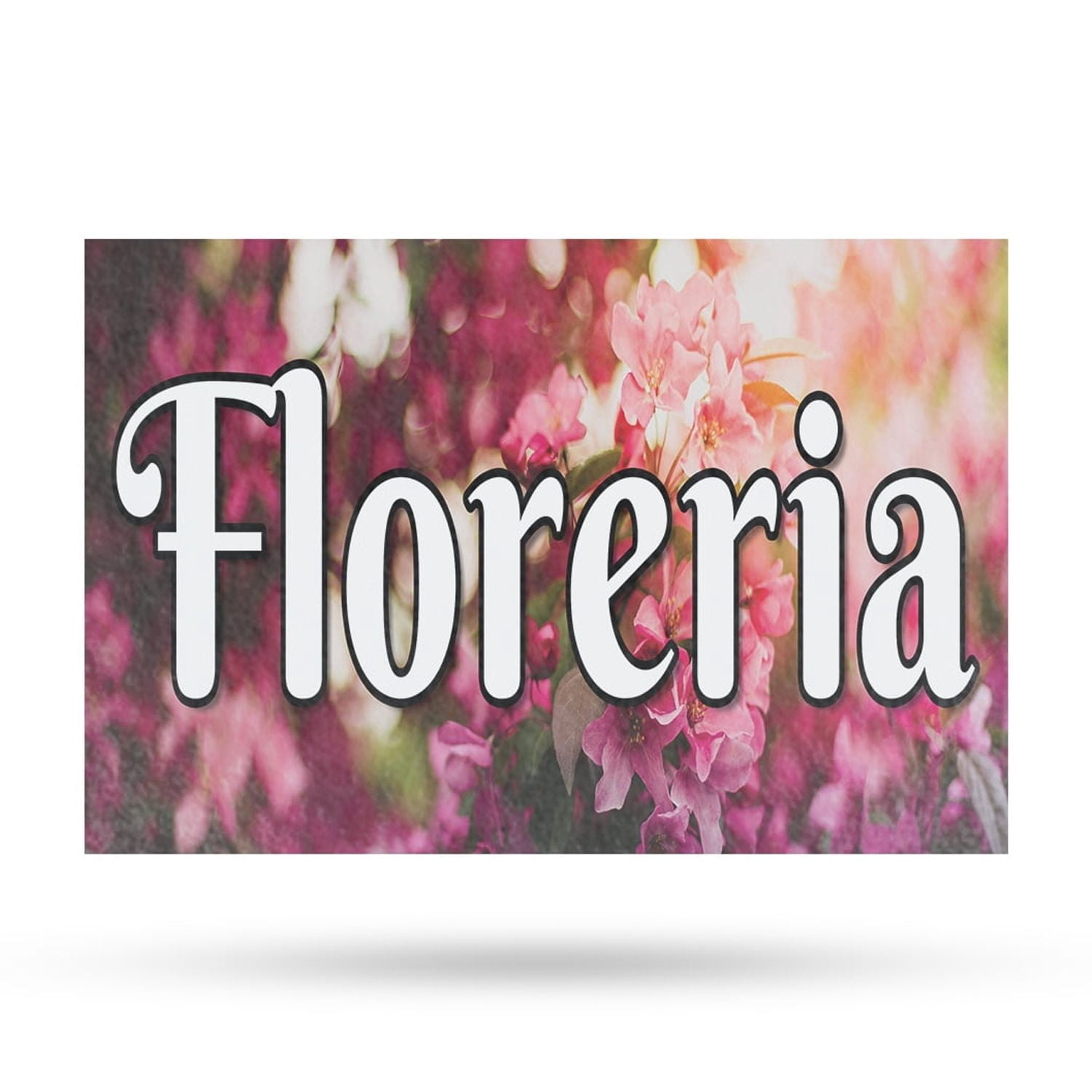 Floreria Vinyl Decal 18 Inch x 24 Inch Weatherproof Heavy-Duty Adhesive ...