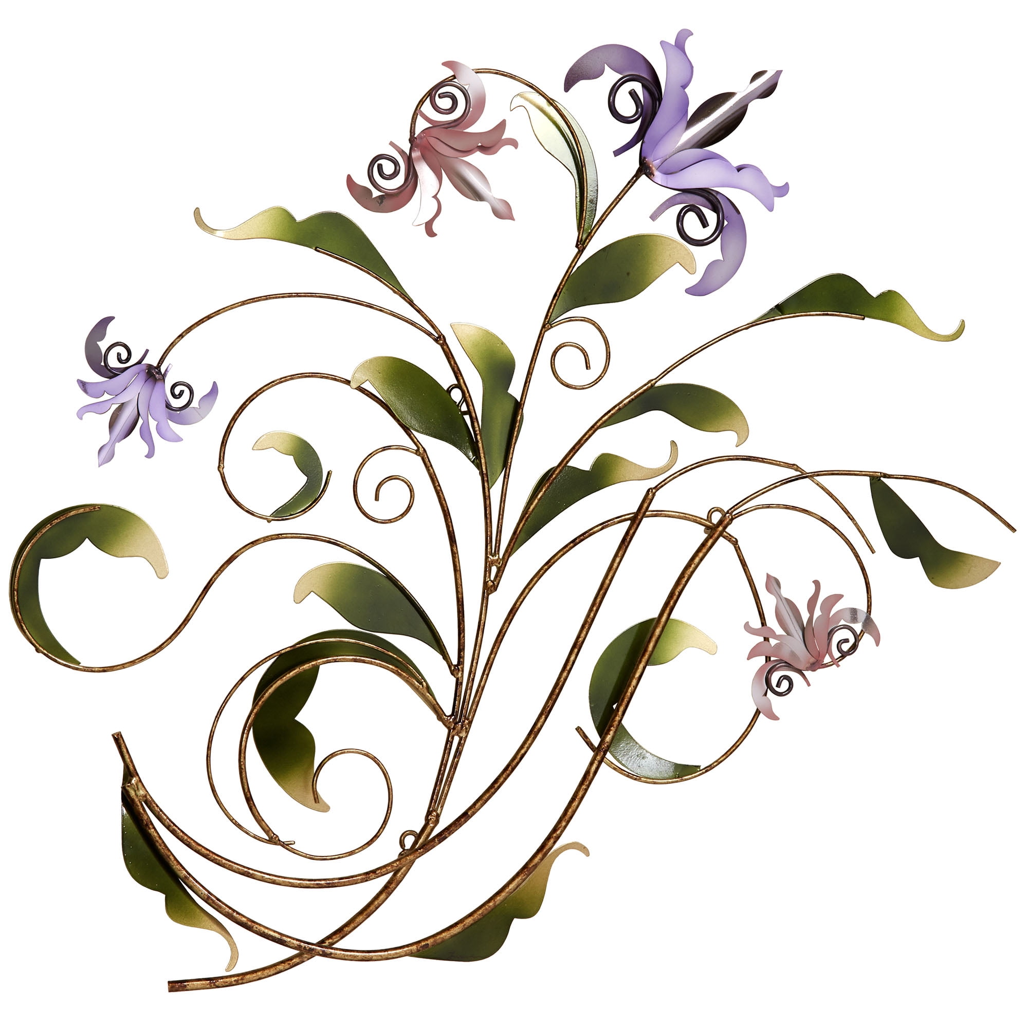 Floria Pastel Metal Wall Sculpture Multi Pastel - Walmart.com