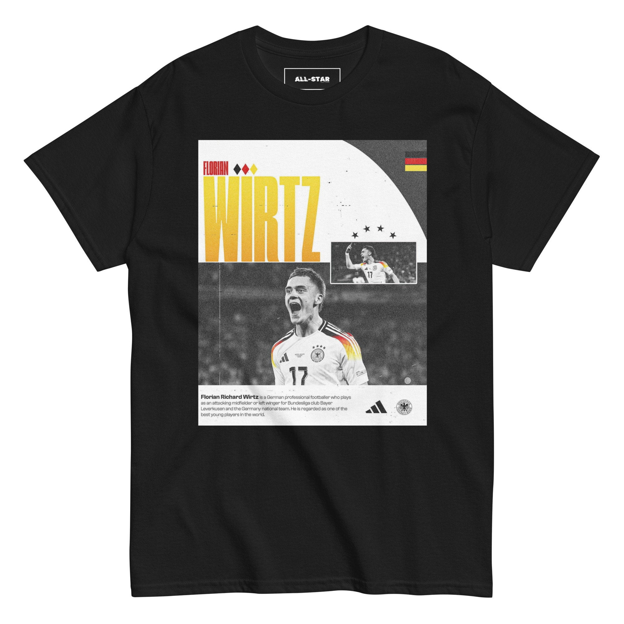 Florian Wirtz T-shirt / Germany National Team T-shirt / Euro 2024 ... Florian Wirtz T-shirt / Germany National Team T-shirt / Euro 2024 ...