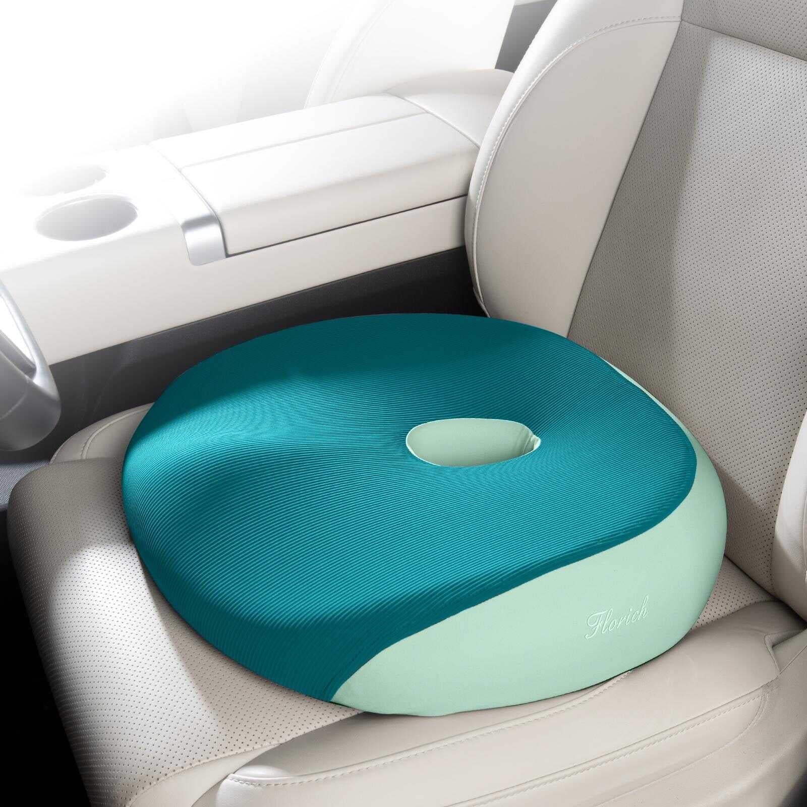 Florich Seat Cushion for Car, Office Chair & Wheelchair, Memory Foam ...