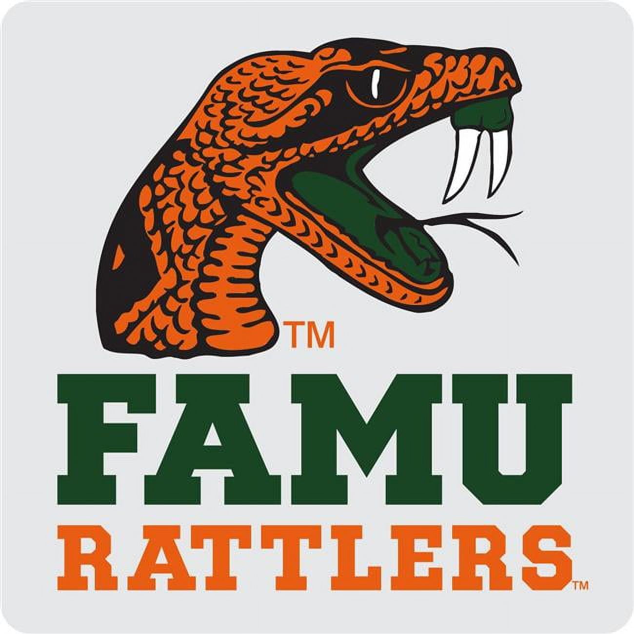 Florida A&M Rattlers Acrylic Square Coaster - Pack of 6 - Walmart.com