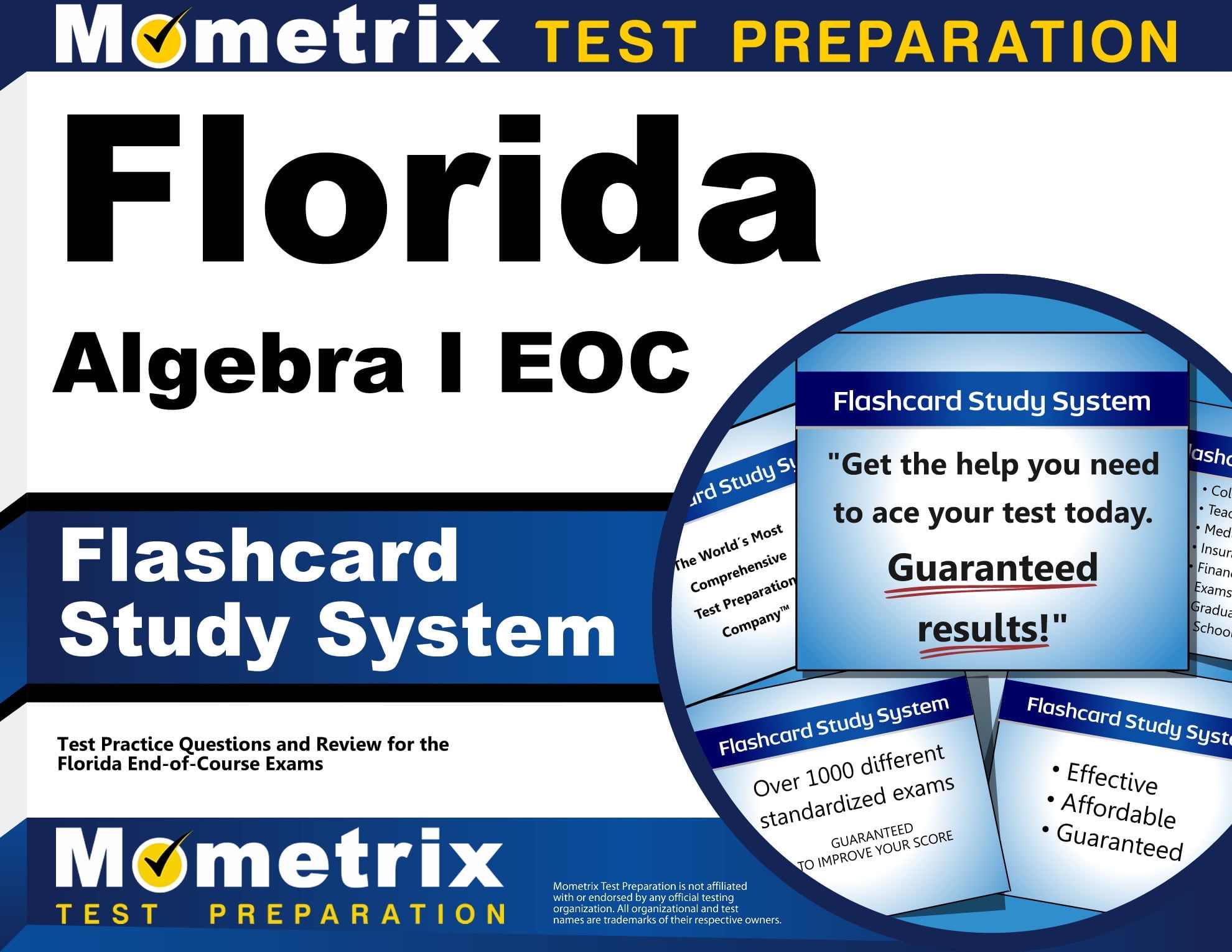 Florida Algebra I Eoc Flashcard Study System : Florida Eoc Test ...