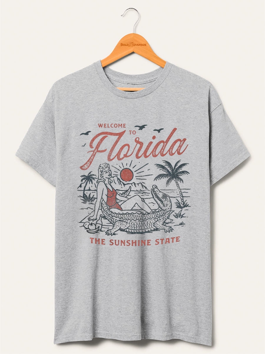 Florida Alligator Tee - Walmart.com
