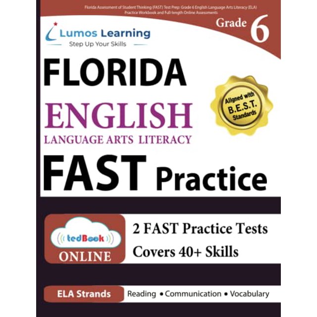 Pre-Owned Florida Assessment of Student Thinking (FAST) Test Prep ...