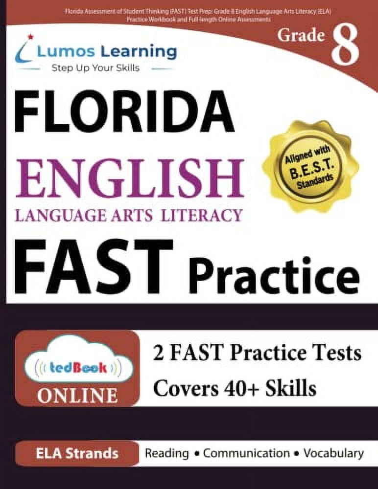 Pre-Owned Florida Assessment of Student Thinking (FAST) Test Prep ...