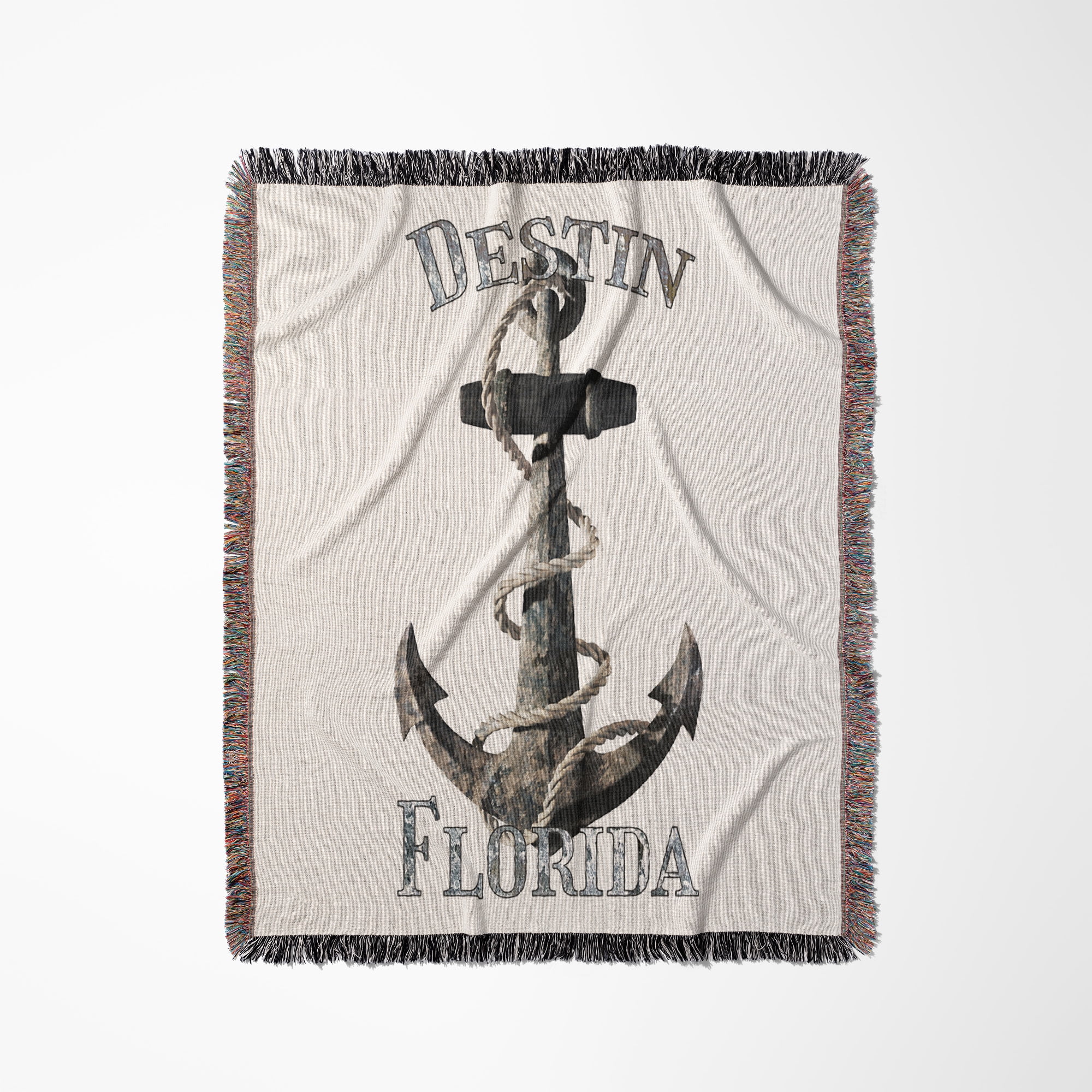Florida Beach Vacation To Destin Florida., Woven Blanket - Walmart.com