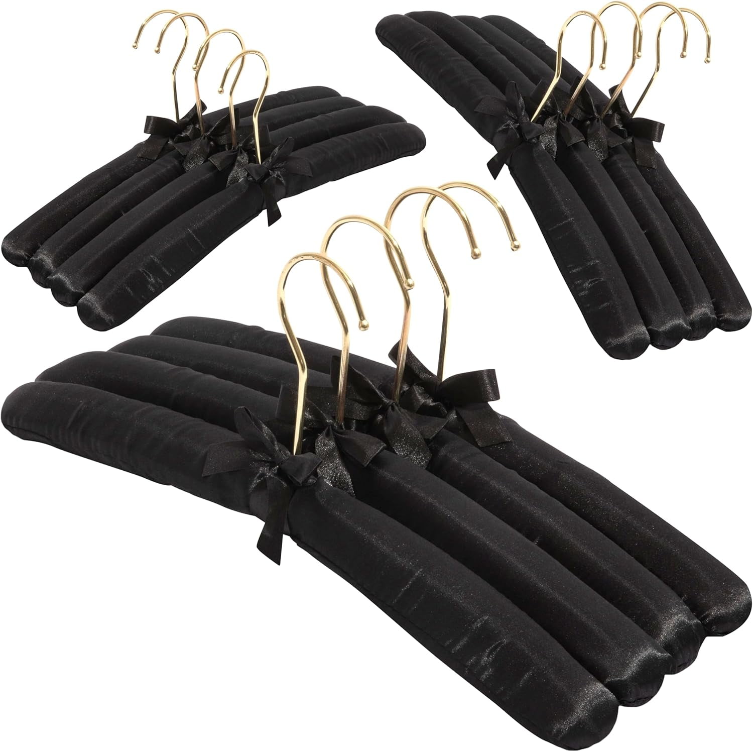 Florida Brands Padded Clothing Fabric Hangers for Women Clothing - Set ...