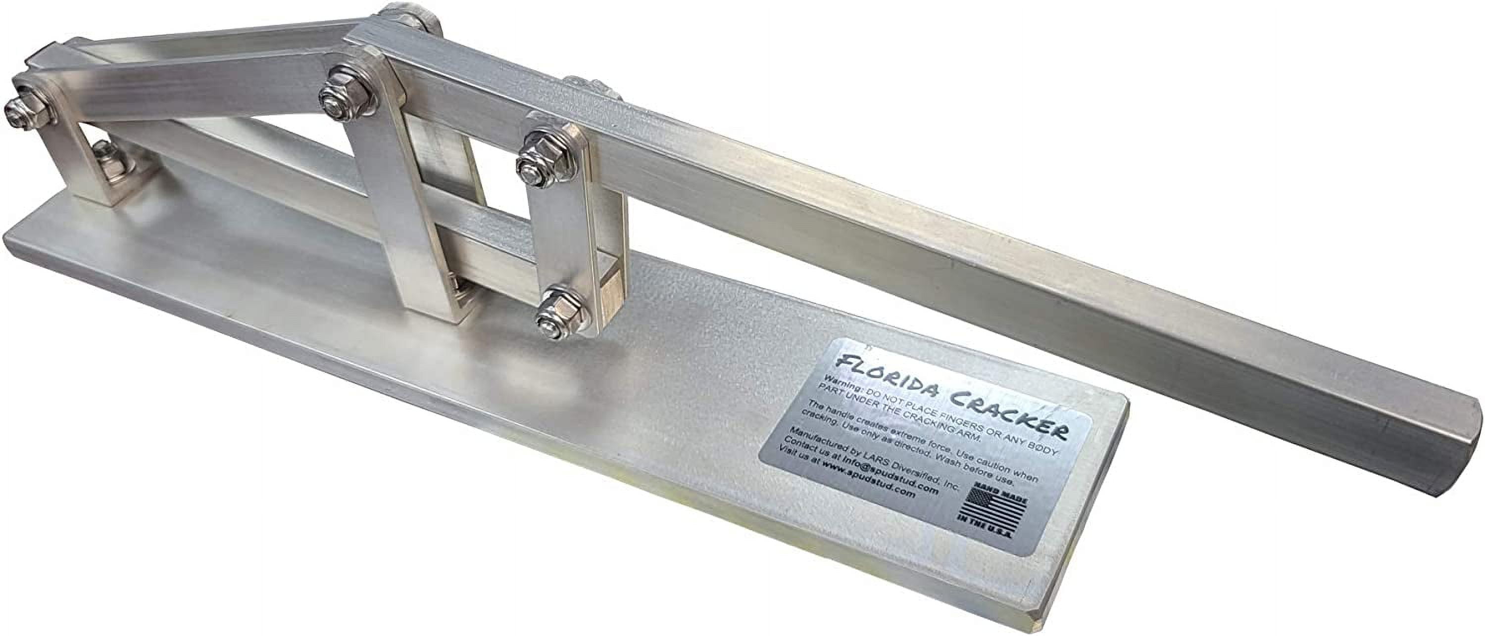 Florida Cracker - Stone Crab Claw Cracker - Solid Aluminum & Stainless ...