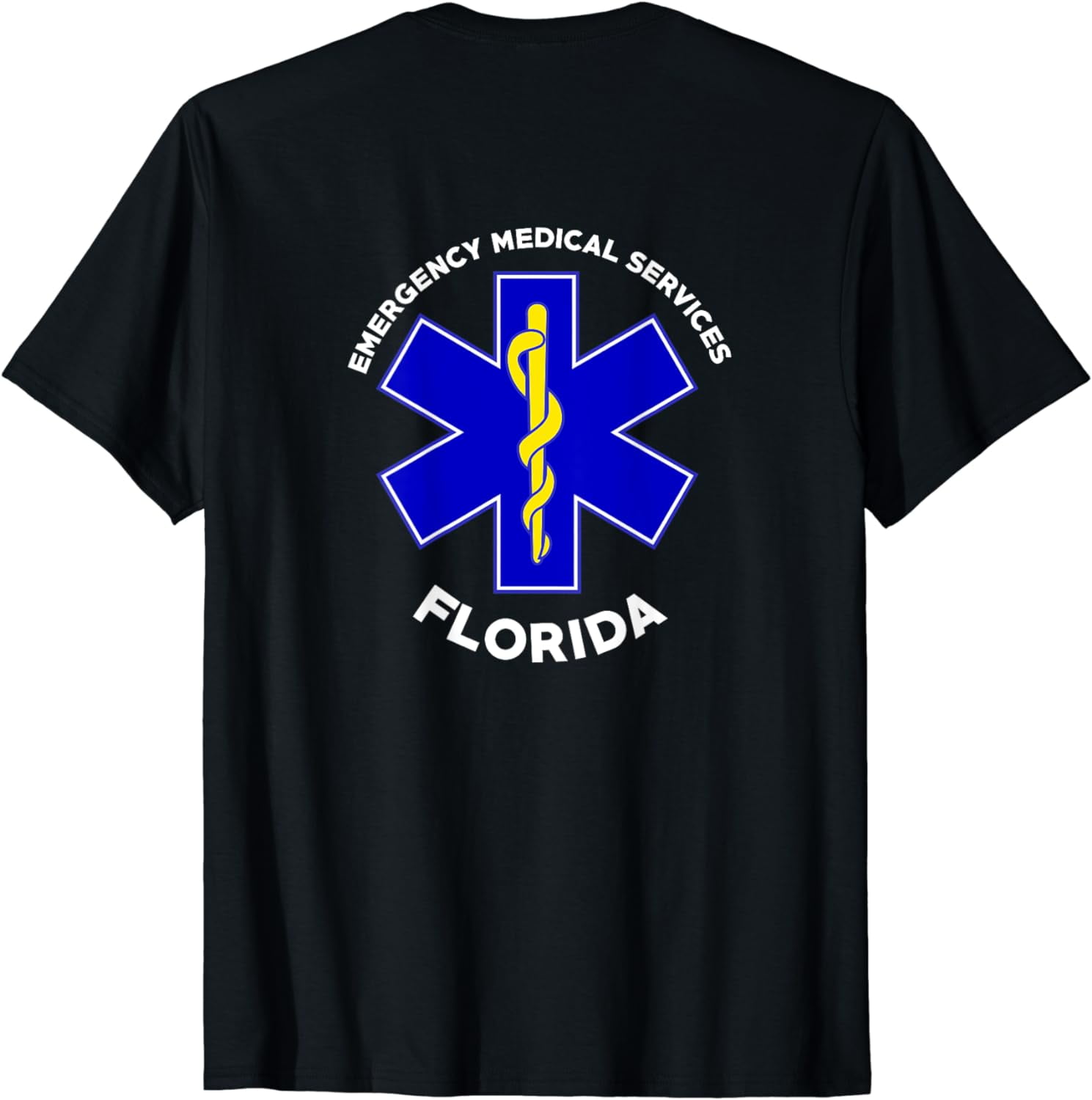 Florida EMS Emergency Medical Services EMT Medic T-Shirt - Walmart.com