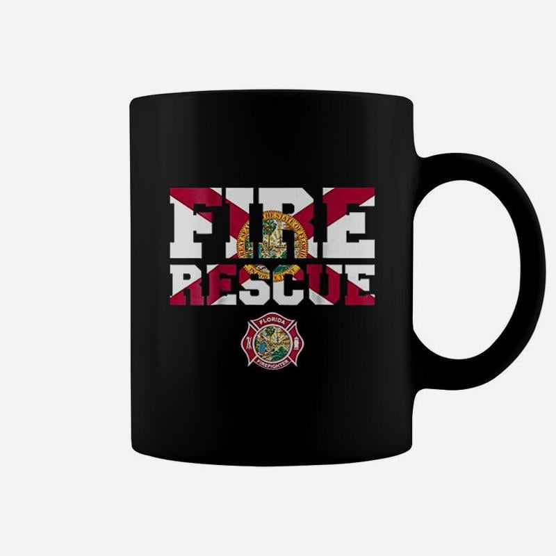 Florida Fire Rescue Department Firefighters Firemen Coffee M - Walmart.com