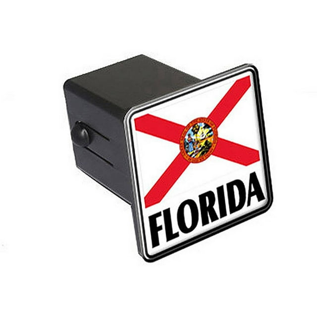 Florida Flag 2" Tow Trailer Hitch Cover Plug Insert - Walmart.com
