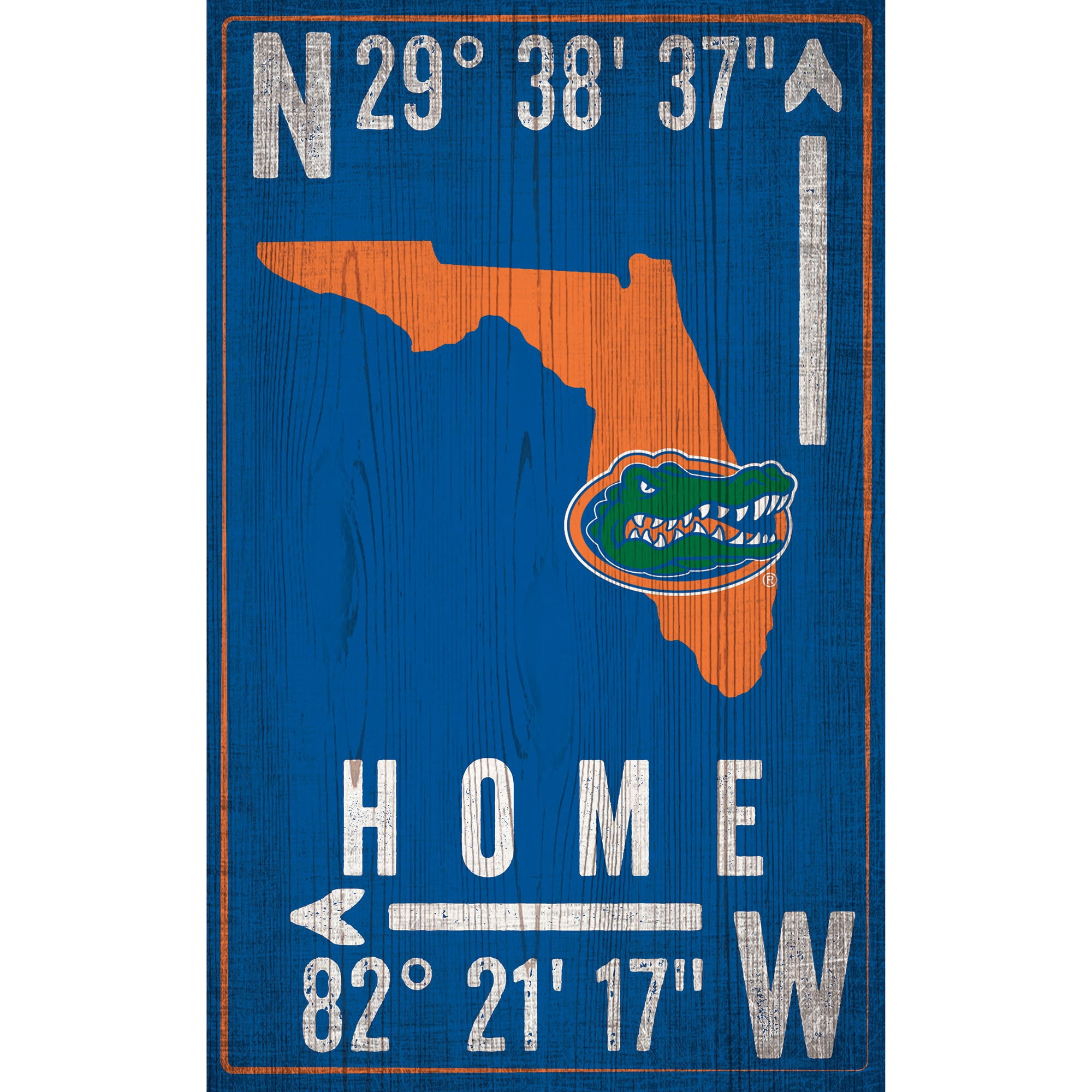 Florida Gators 11" x 19" Coordinate Sign - Walmart.com