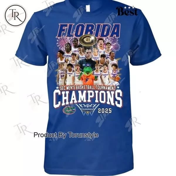 Florida Gators 2025 SEC Champs T-Shirt Limited Edition - Walmart.com