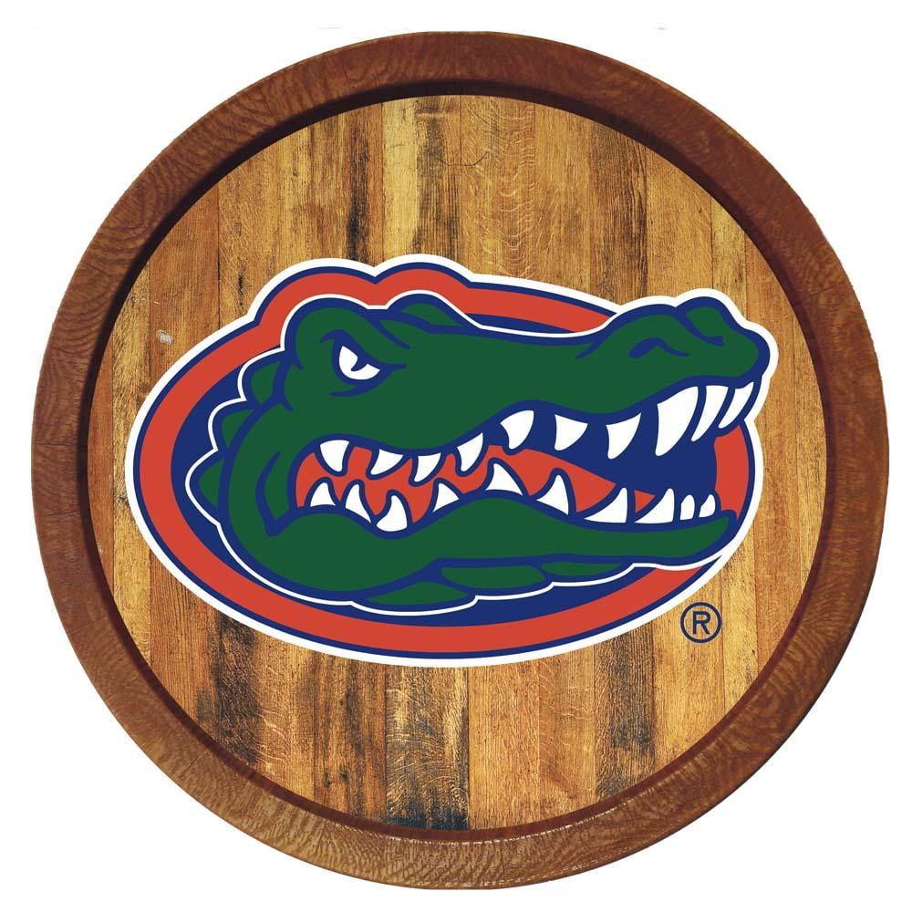 Florida Gators 21'' x 21'' Color Logo Faux Barrel Top Sign - Walmart.com