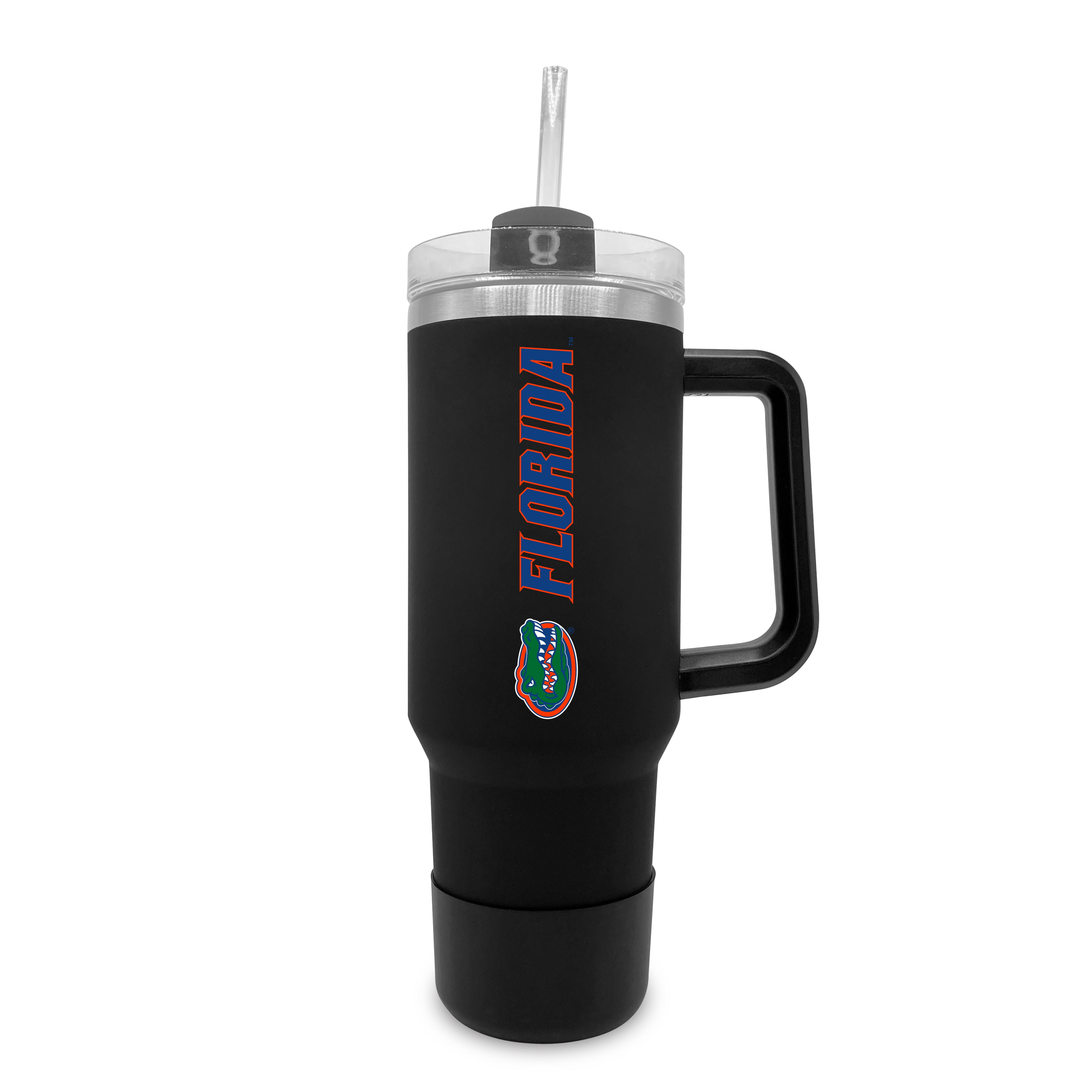 Florida Gators 40oz. Stainless Tumbler with Handle & Removable Straw ...