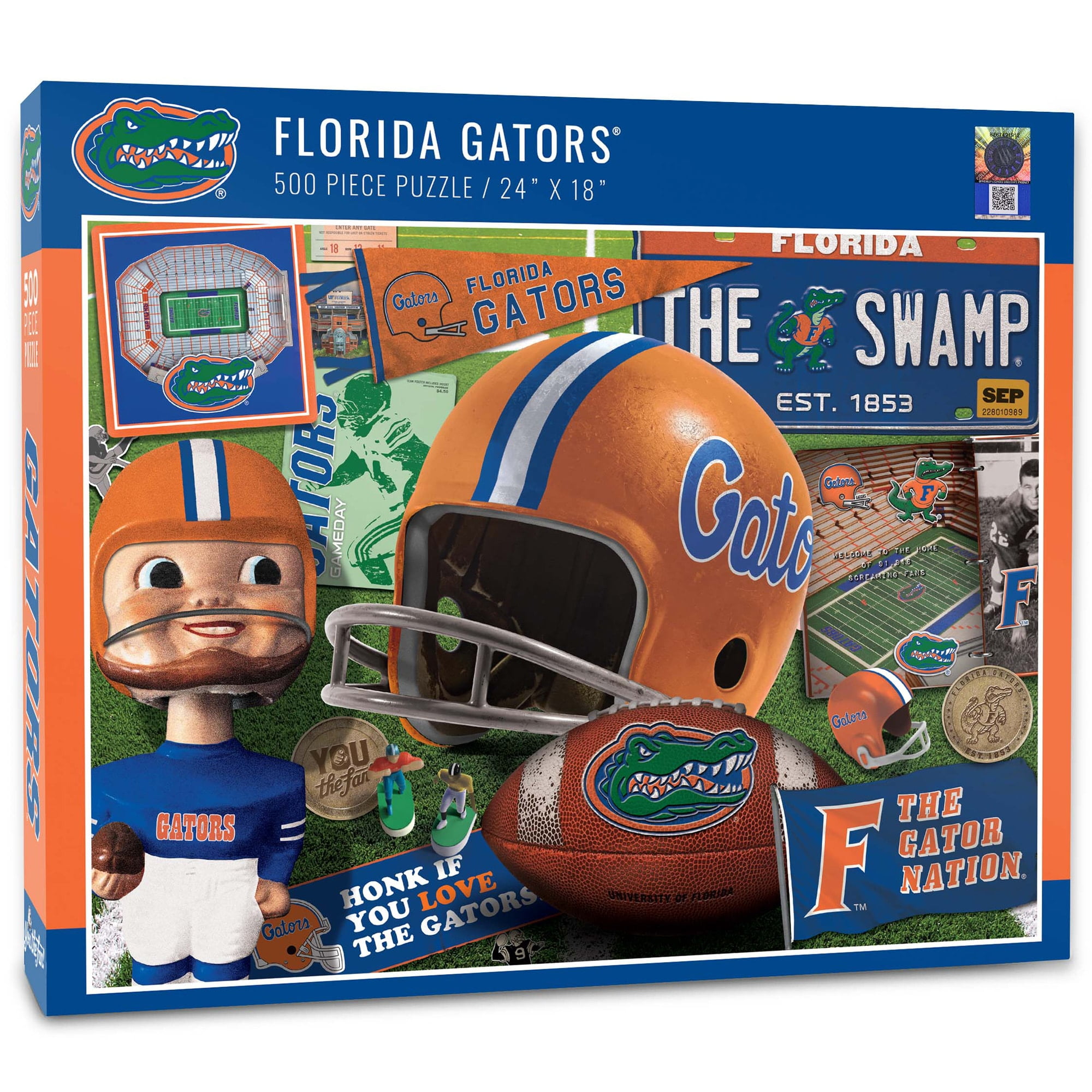 YouTheFan Florida Gators 500-Piece Retro Series Jigsaw Puzzle Vintage ...