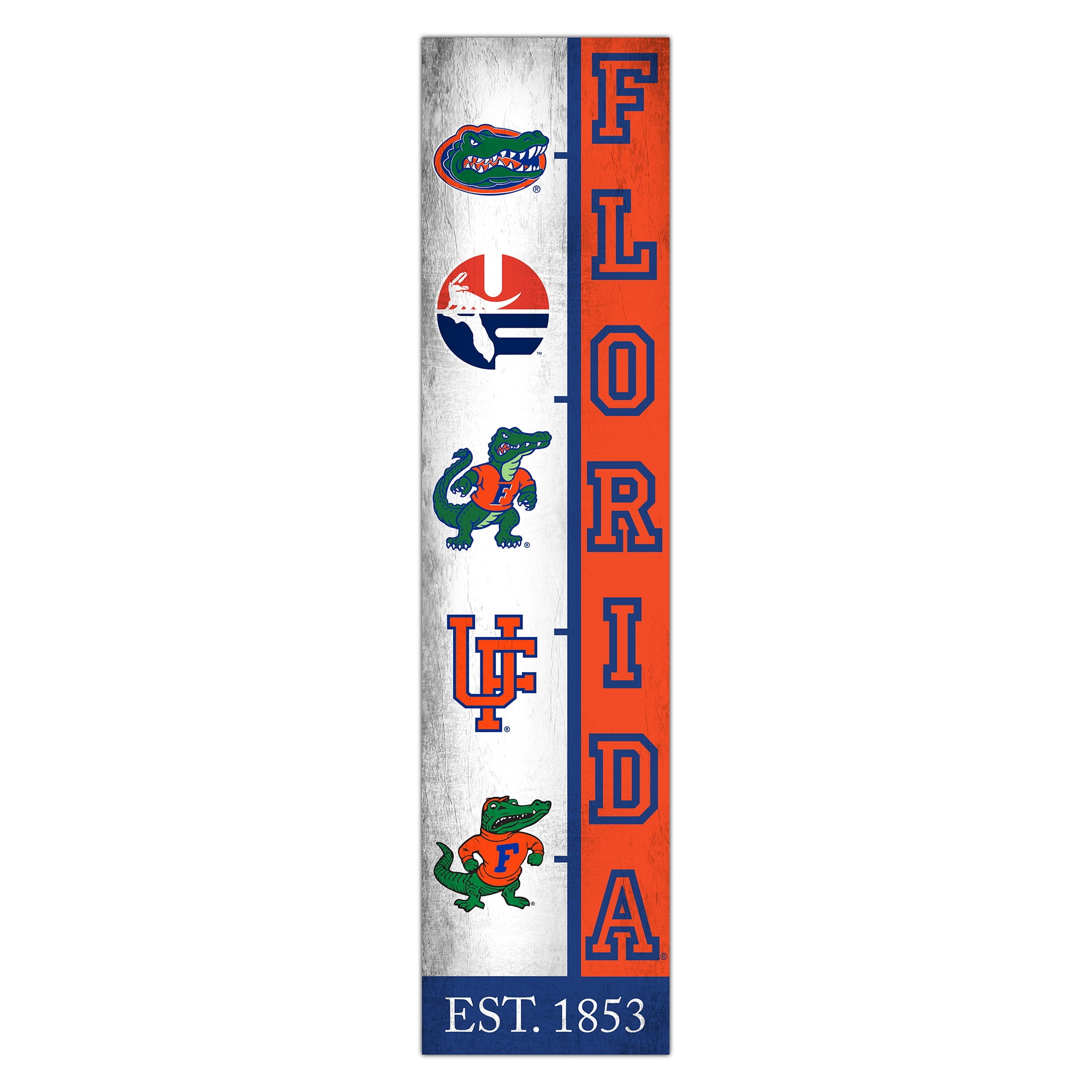 Florida Gators 6" x 24" Progression Wood Sign - Walmart.com