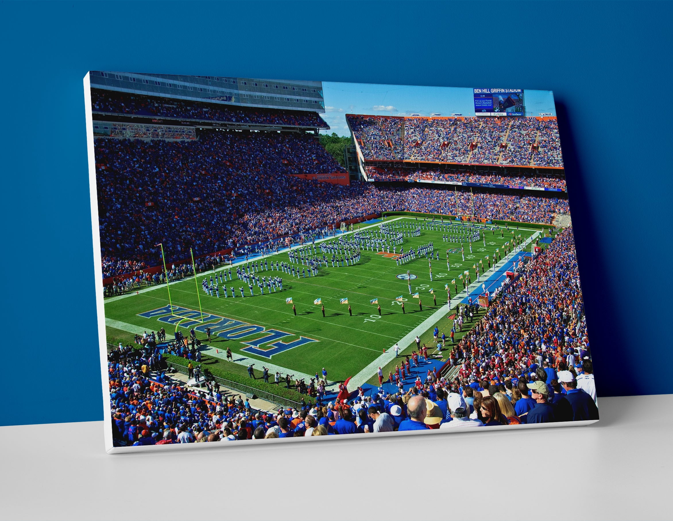 Florida Gators Football Stadium Poster or Canvas Wall Art - Walmart.com