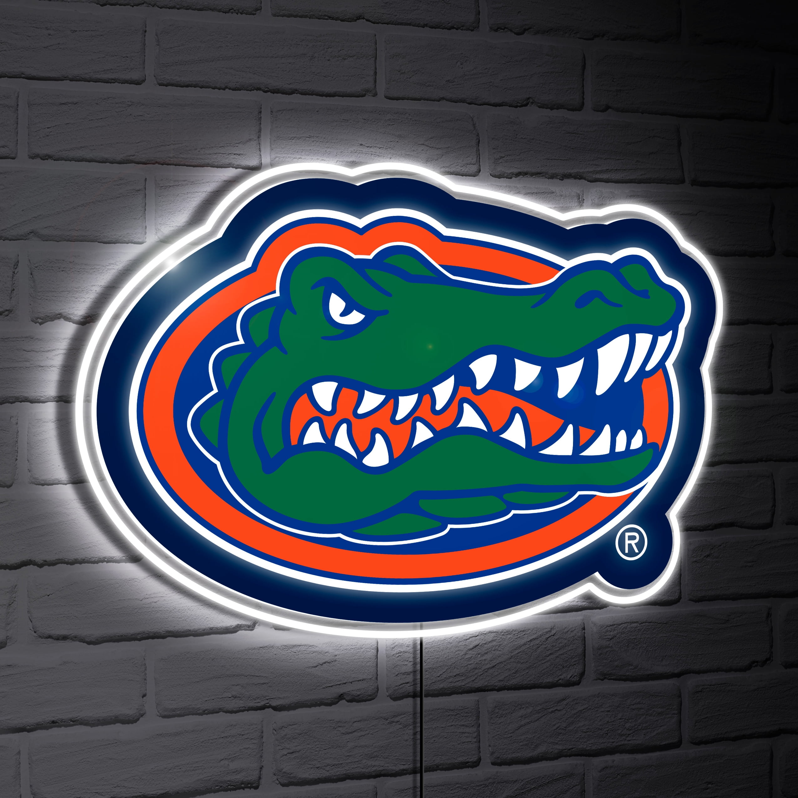 Florida Gators LED Team Logo Shaped Lighted Wall Sign - Walmart.com