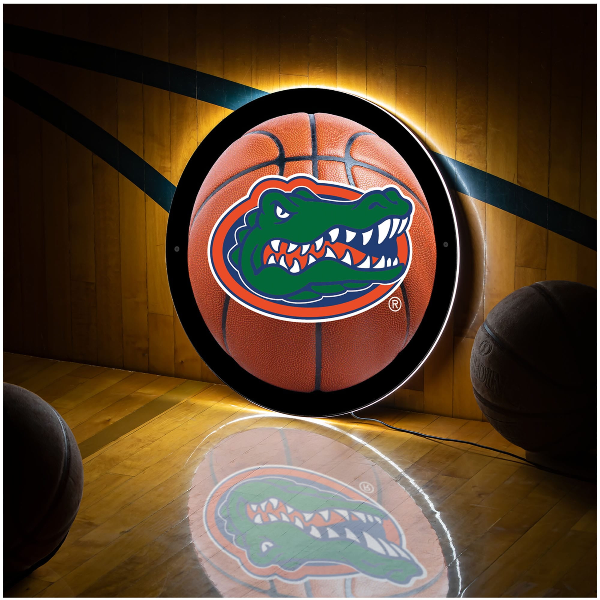 Florida Gators LED Wall Basketball - Walmart.com
