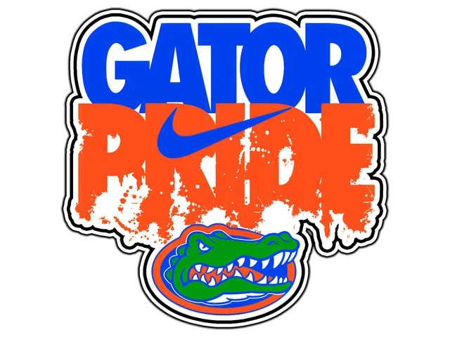 Florida Gators Logo Waterproof Sticker Phone Decal Water Bottle ...