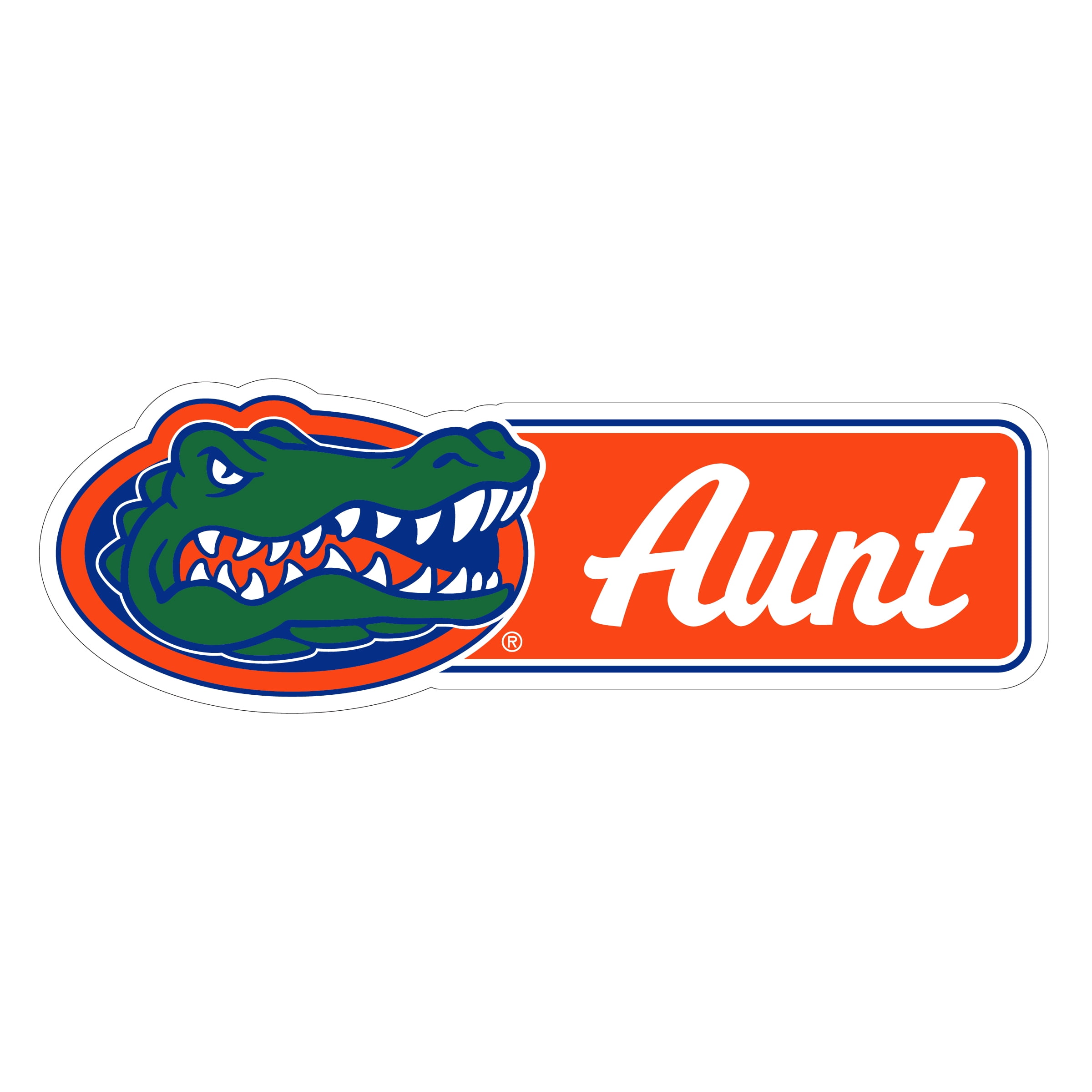 Florida Gators Proud Aunt Die Cut Decal Officially Licensed Collegiate ...