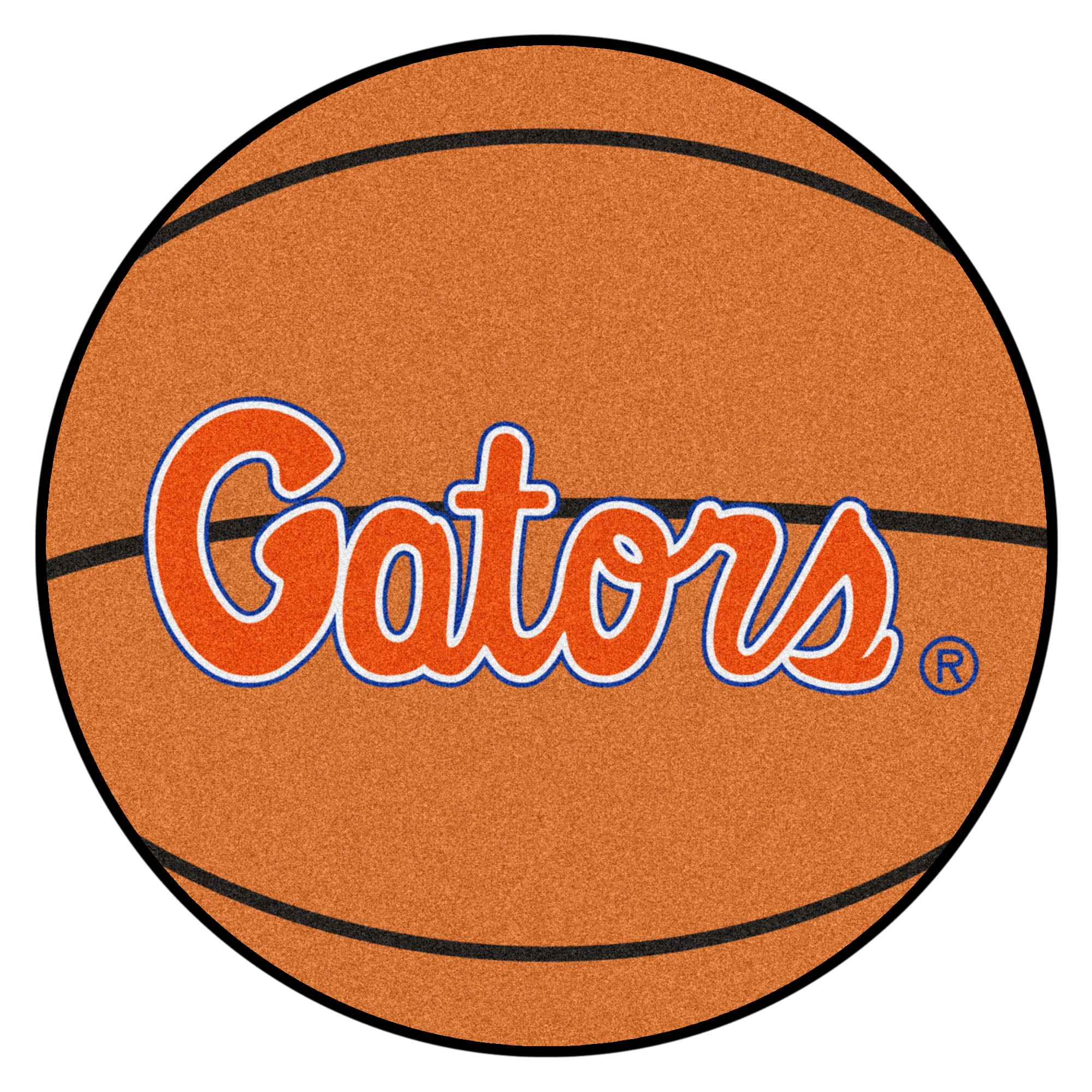 Florida "Gators" Script Basketball Mat 27" diameter - Walmart.com