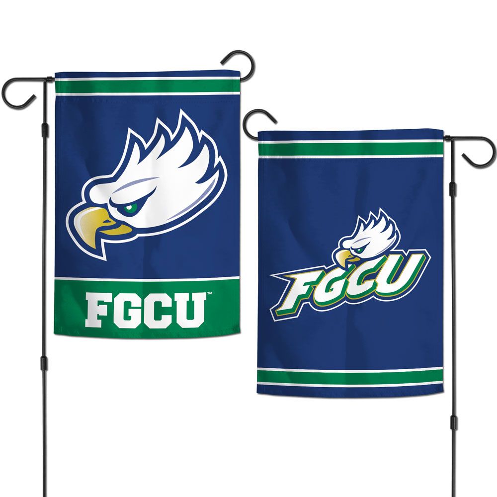 Florida Gulf Coast Eagles 12.5” x 18" Double Sided Yard and Garden ...