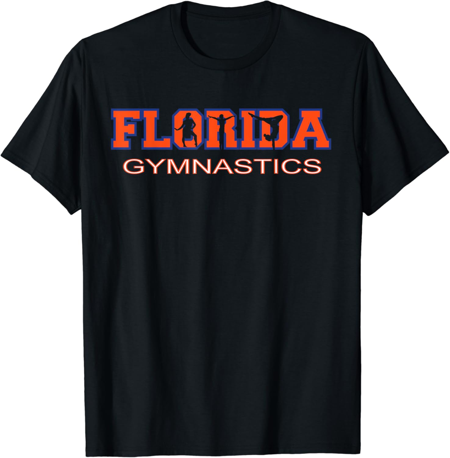 Florida Gymnastics Girls Tumbling Gear Gymnast Aerobic Dance T-Shirt ...