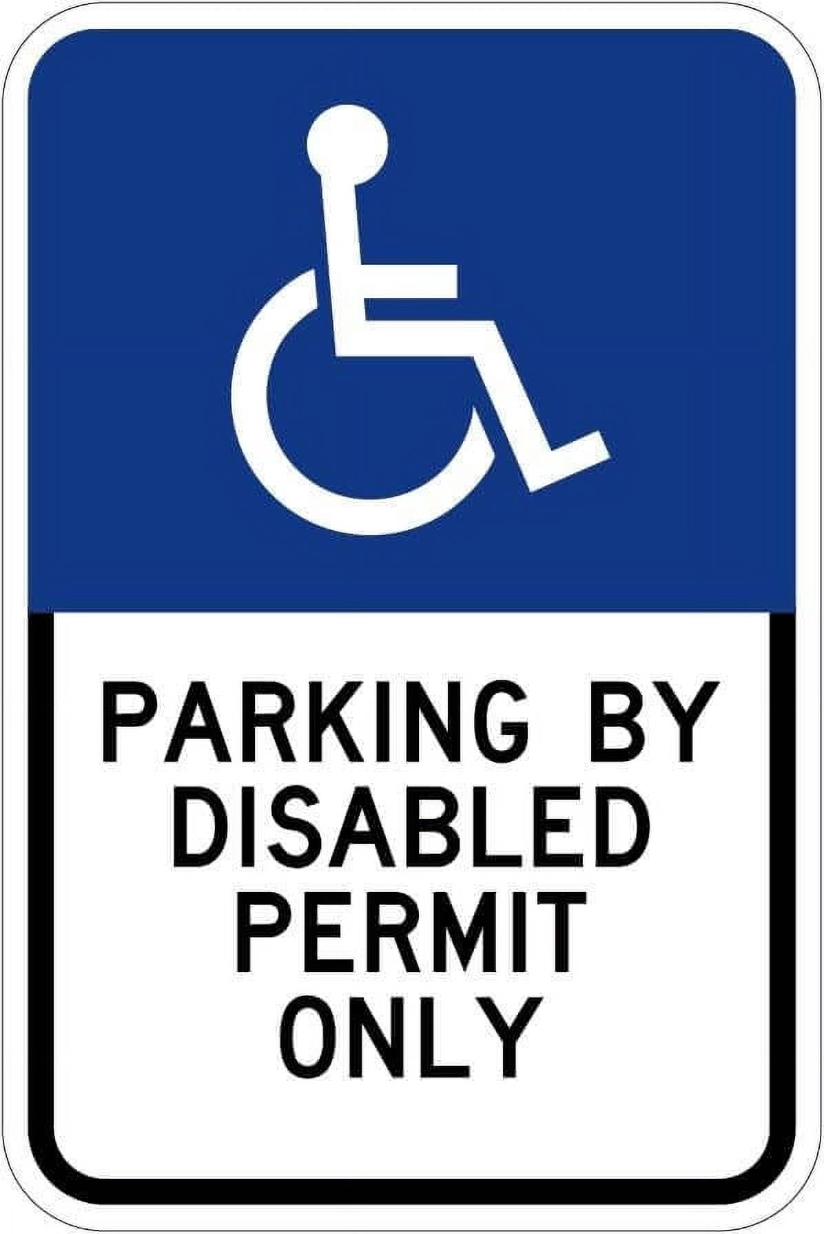 Florida Handicap Parking Sign Parking Signs Metal - Caution Safety ...