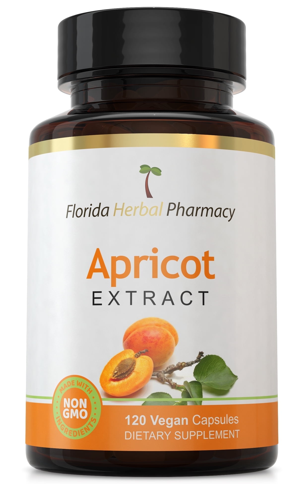 Florida Herbal Pharmacy, Apricot Extract Capsules 10:1, 500 mg Per ...