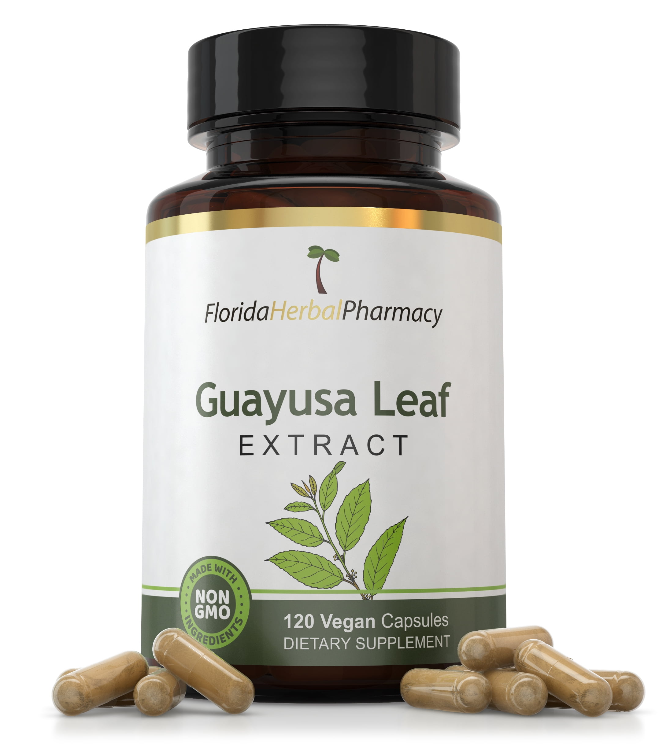 Florida Herbal Pharmacy, Guayusa Leaf Extract Capsules 10:1 (120 ...