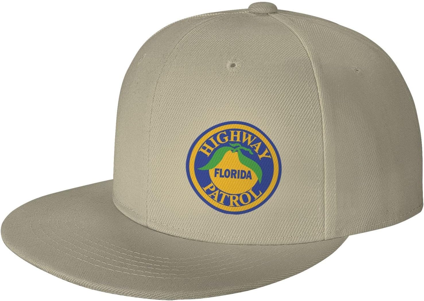 Florida Highway Patrol Flat Brim Baseball Cap Men's and Women's ...