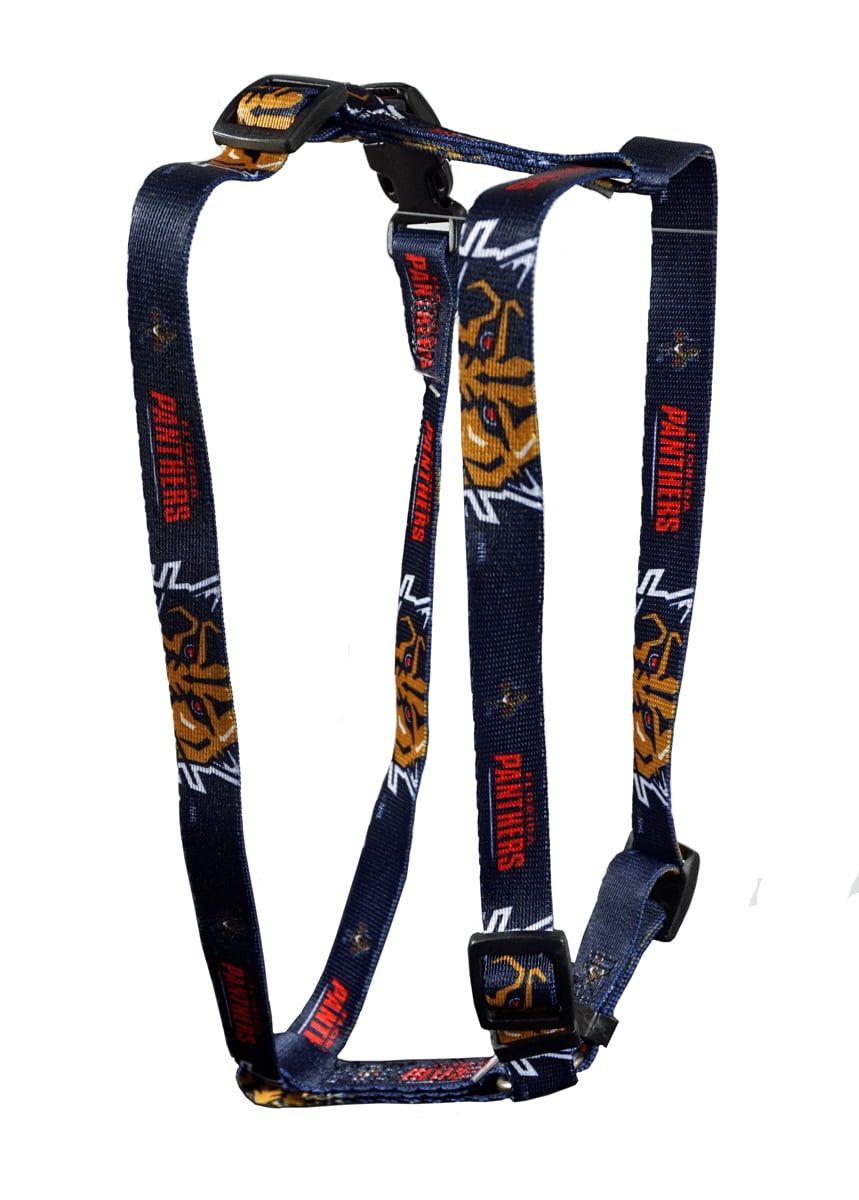 Florida-Hockey-Panther's Large Adjustable (20" - 30") Dog Harness - 1" wide - Walmart.com