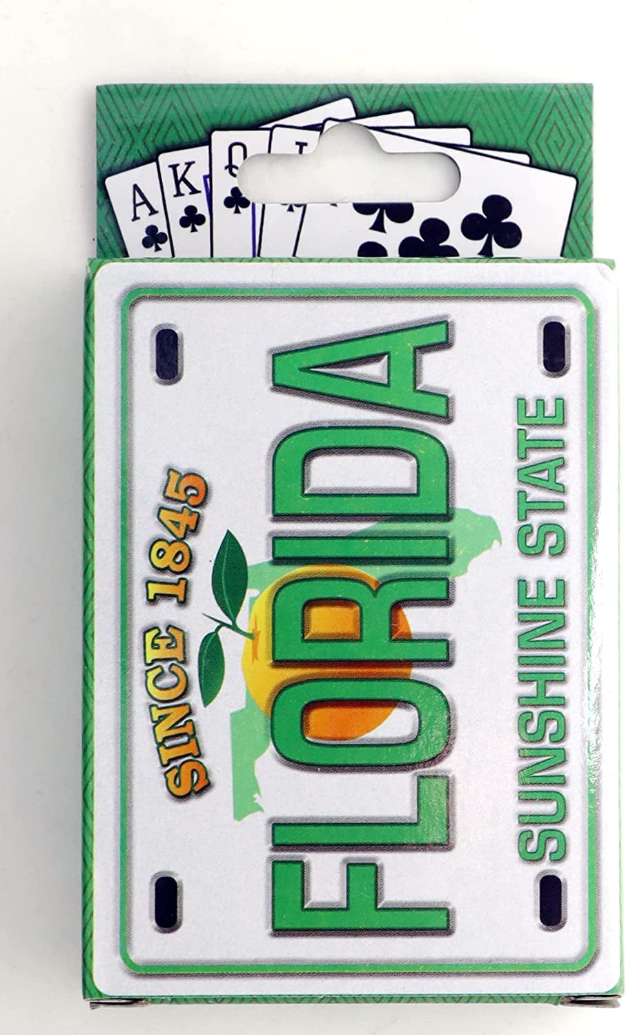 Florida License Plate Collectible Souvenir Playing Cards with Header ...