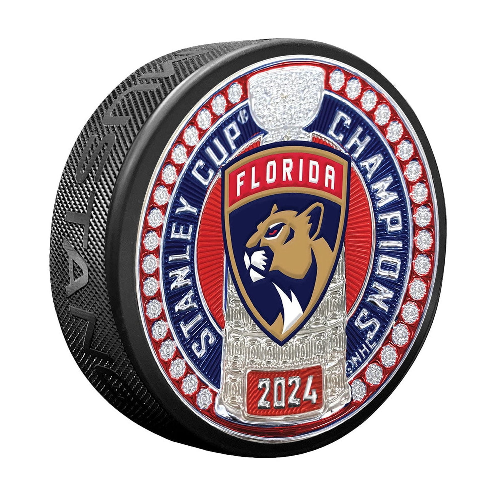Florida Panthers 2024 Stanley Cup Champions Trimflexx Puck - Walmart.com