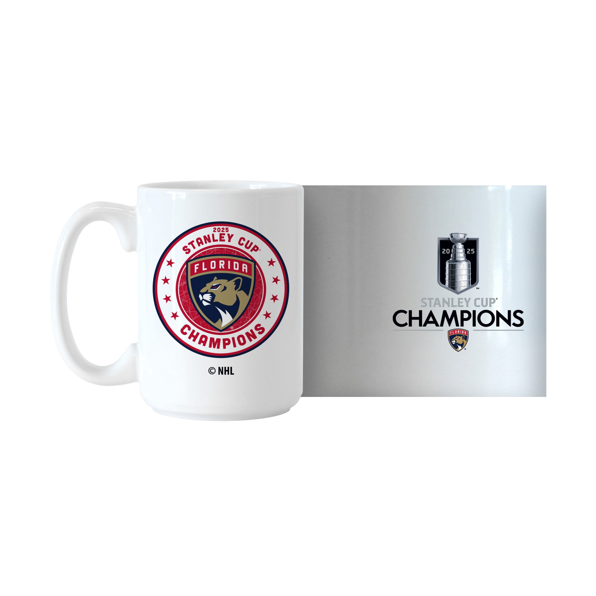 Florida Panthers 2025 Stanley Cup Champions 15oz Sublimated Mug ...