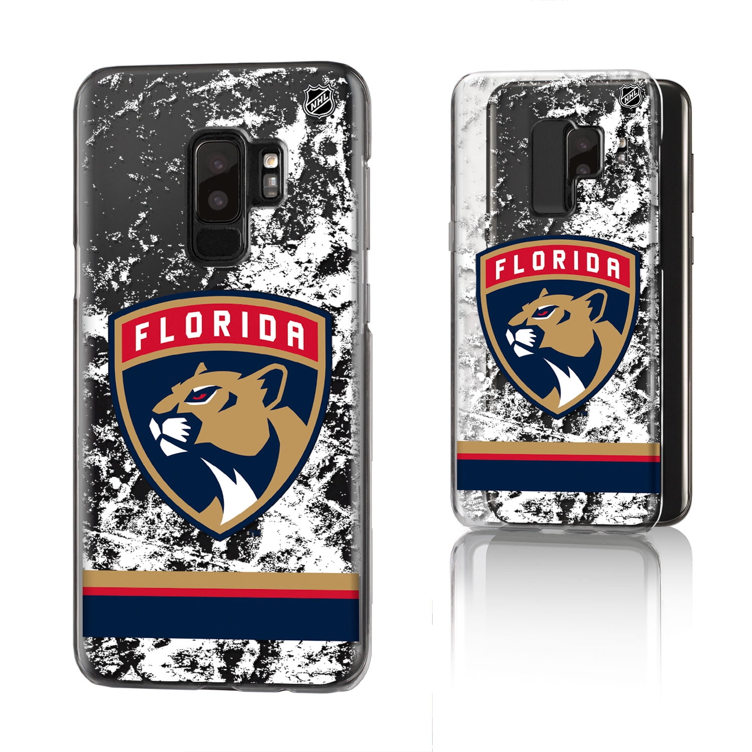 Florida Panthers Galaxy Stripe Clear Ice Case - Walmart.com