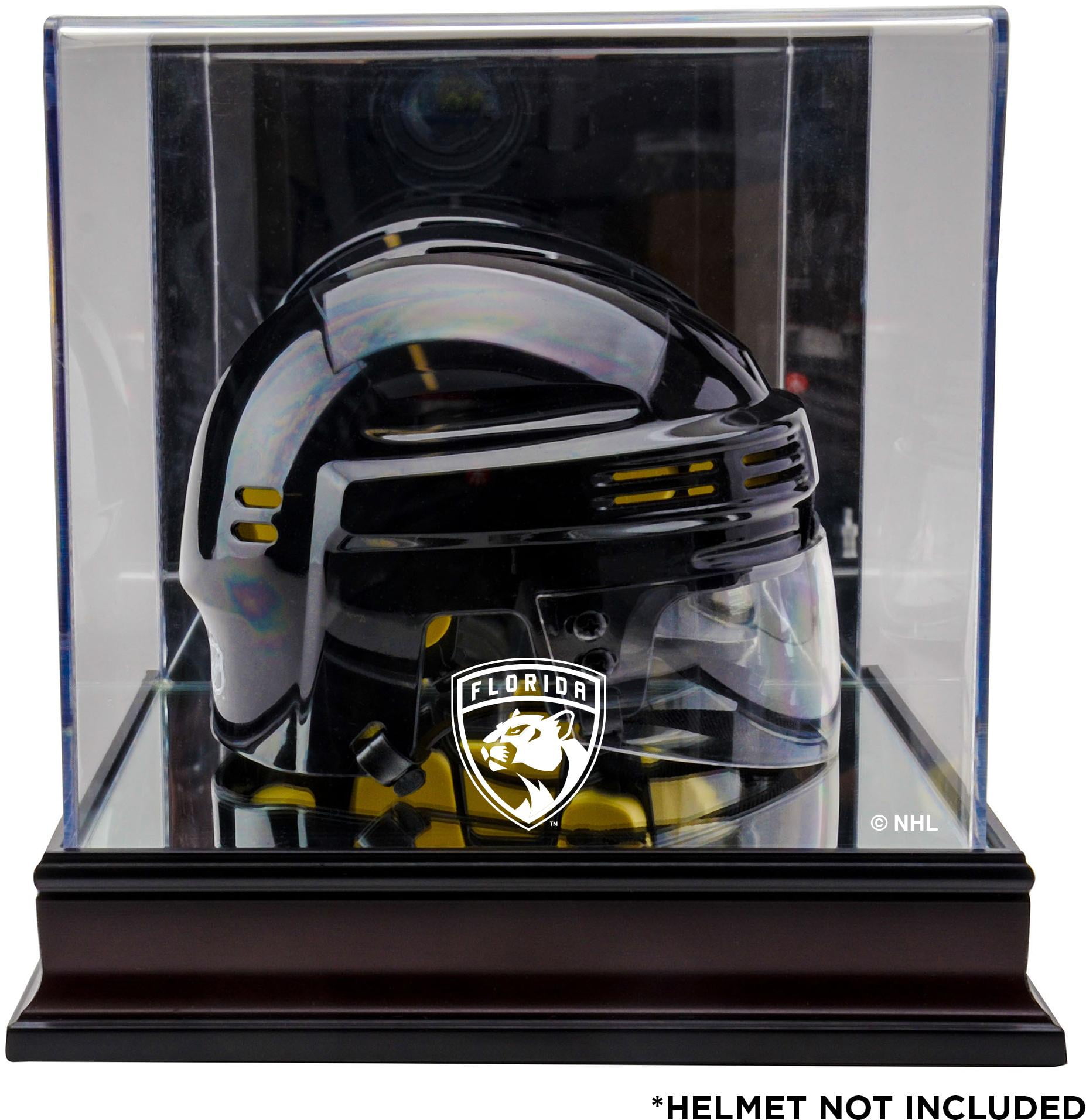 Florida Panthers Mahogany Logo Mini Helmet Display Case - Walmart.com