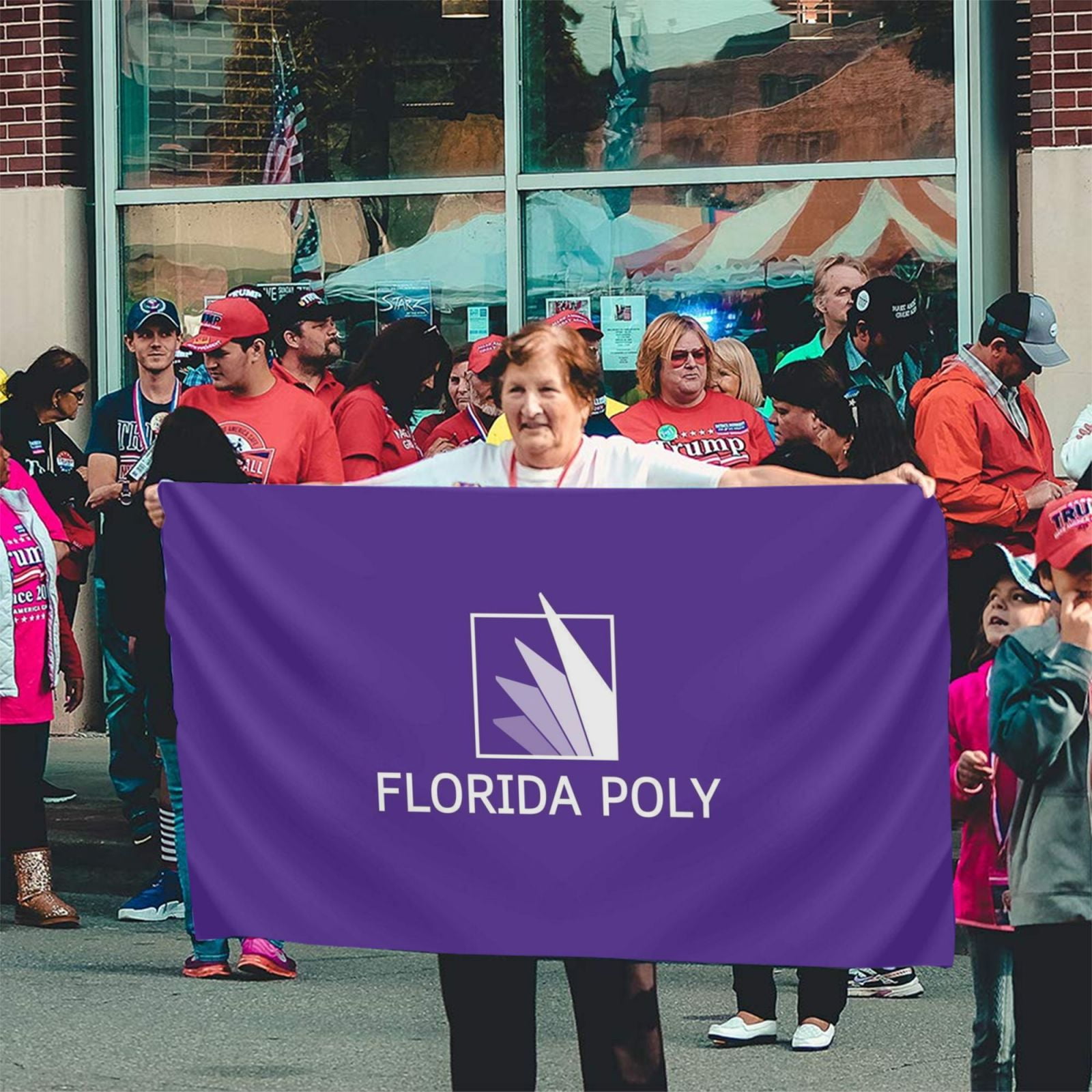 Florida Polytechnic University Logo 3 X 5 Foot Outdoor Decorative Flag ...