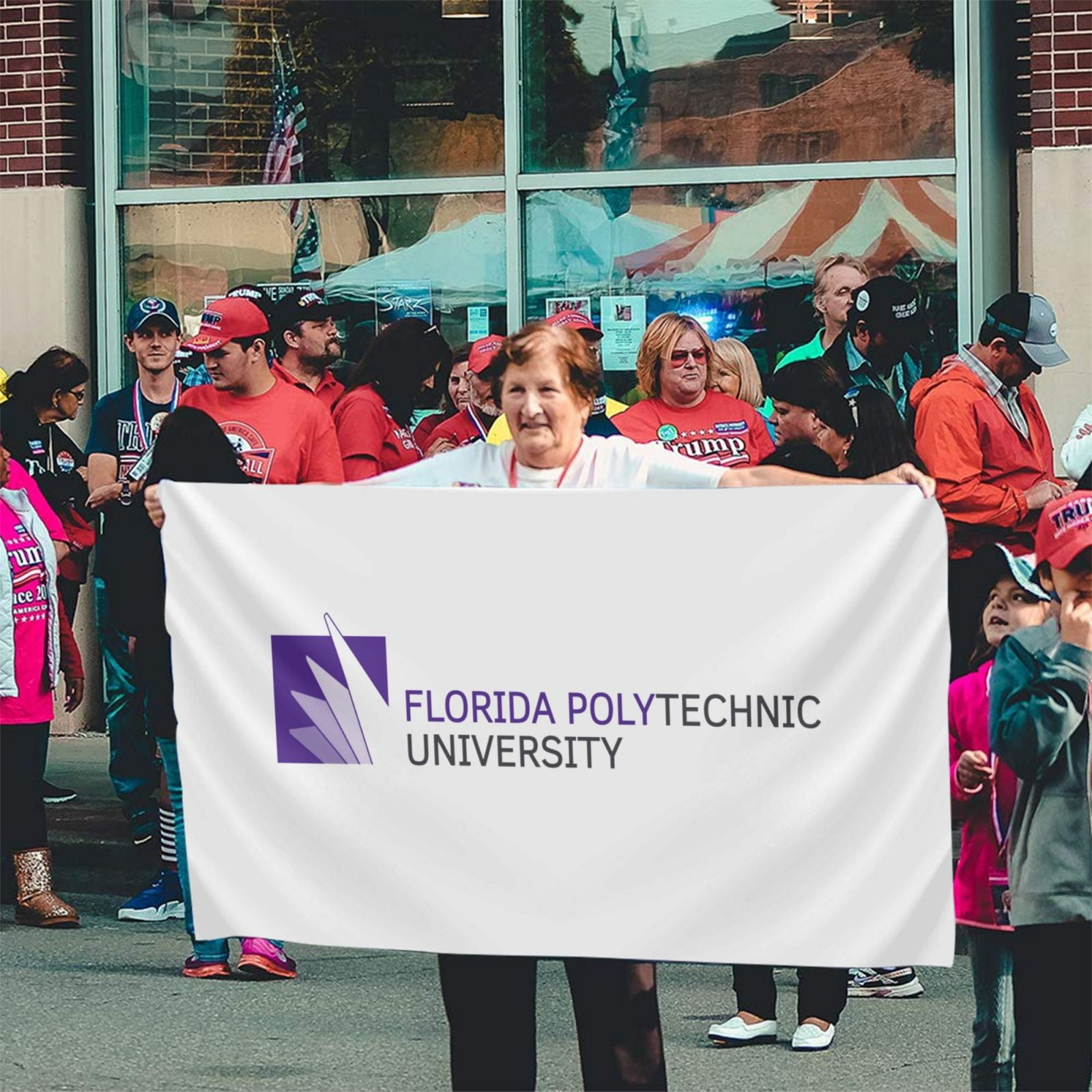 Florida Polytechnic University Logo Banner Breeze Flag Outdoor Flags ...