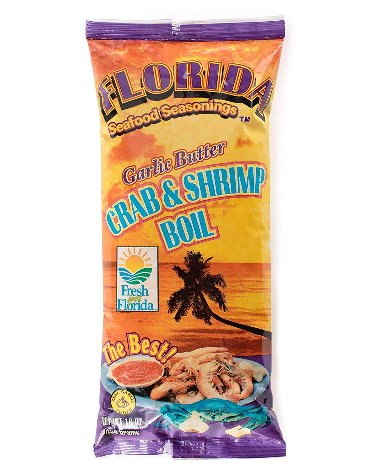 Florida Seafood Seasonings Crab TMA2 & Shrimp Boil Garlic Butter - 16 ...