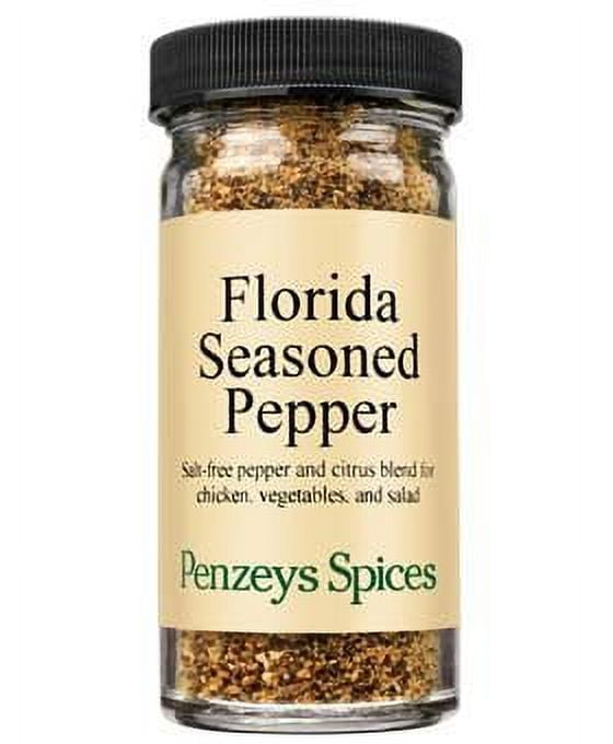 Florida Seasoned Pepper By YPF5 Penzeys Spices 2.6 oz 1/2 cup jar (Pack ...