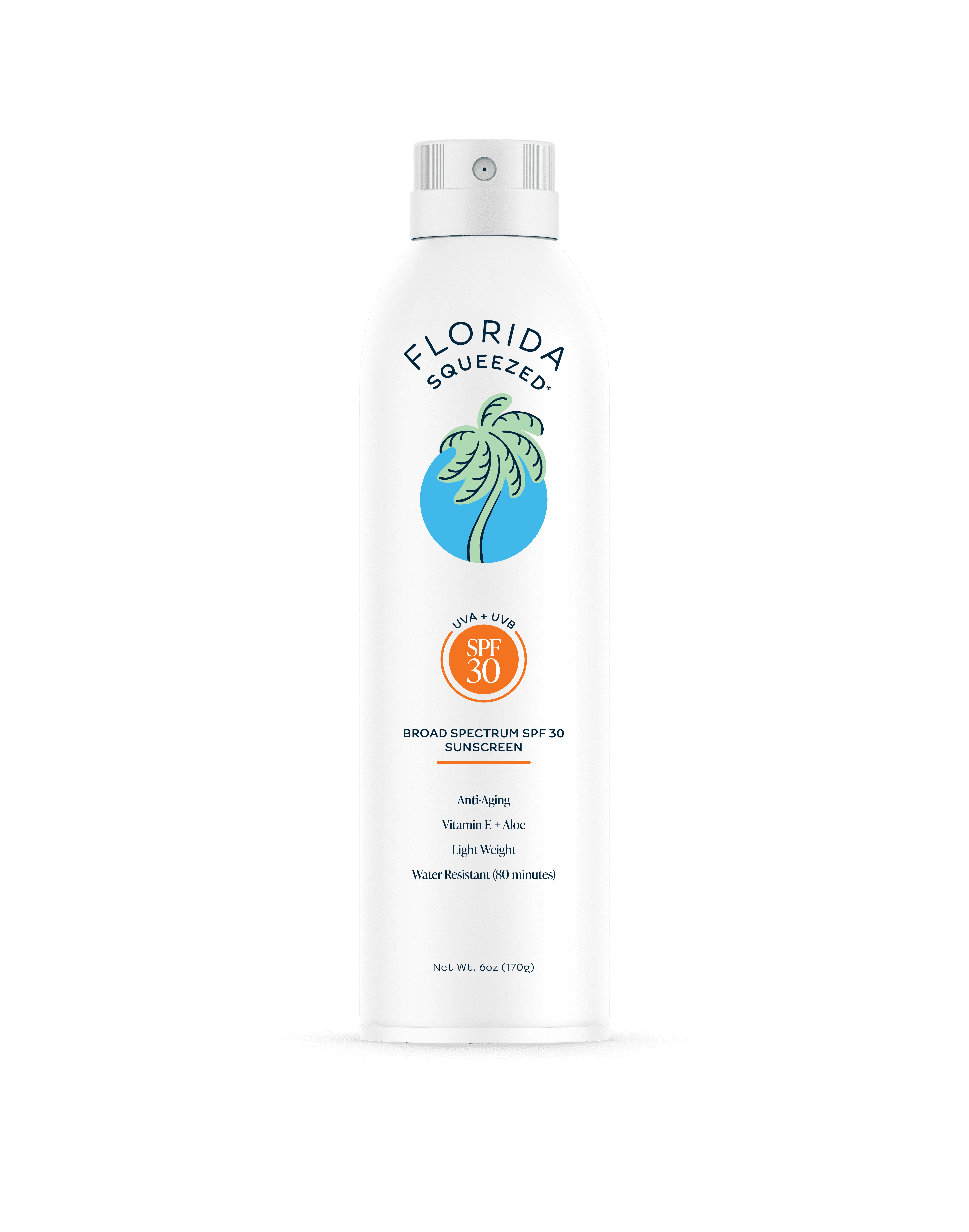 Florida Squeezed SPF 30 Sunscreen Non-Aerosol Spray 6 oz HSA/FSA ...