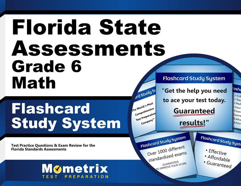 Florida State Assessments Grade 6 Mathematics Flashcard Study System ...