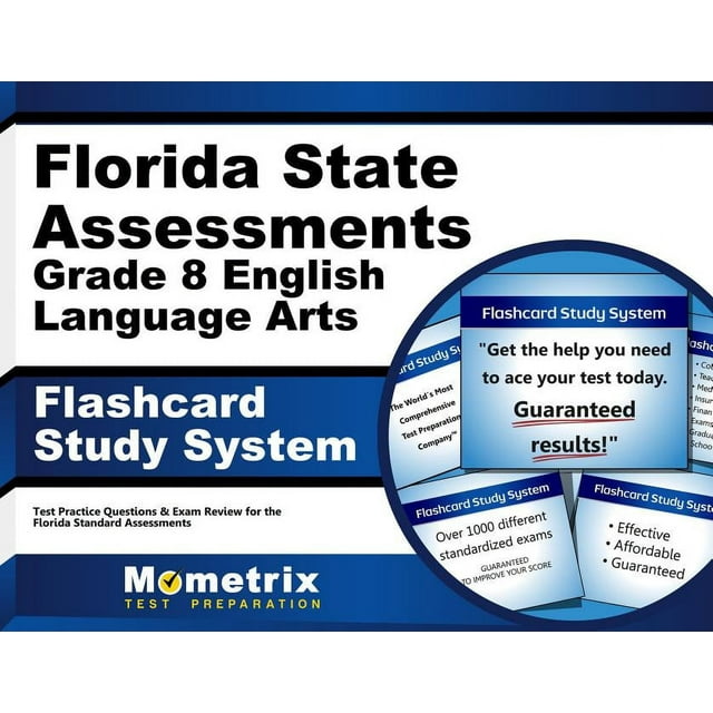 Florida State Assessments Grade 8 English Language Arts Flashcard Study ...